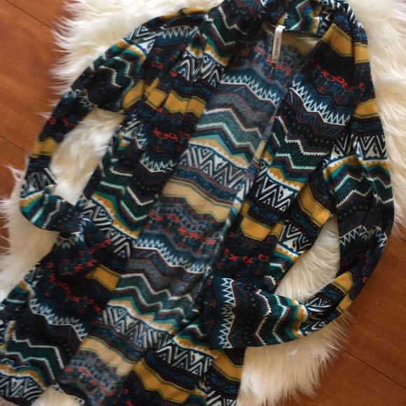 Sweaters | Aztec Print Boutique Cardi | Poshmark